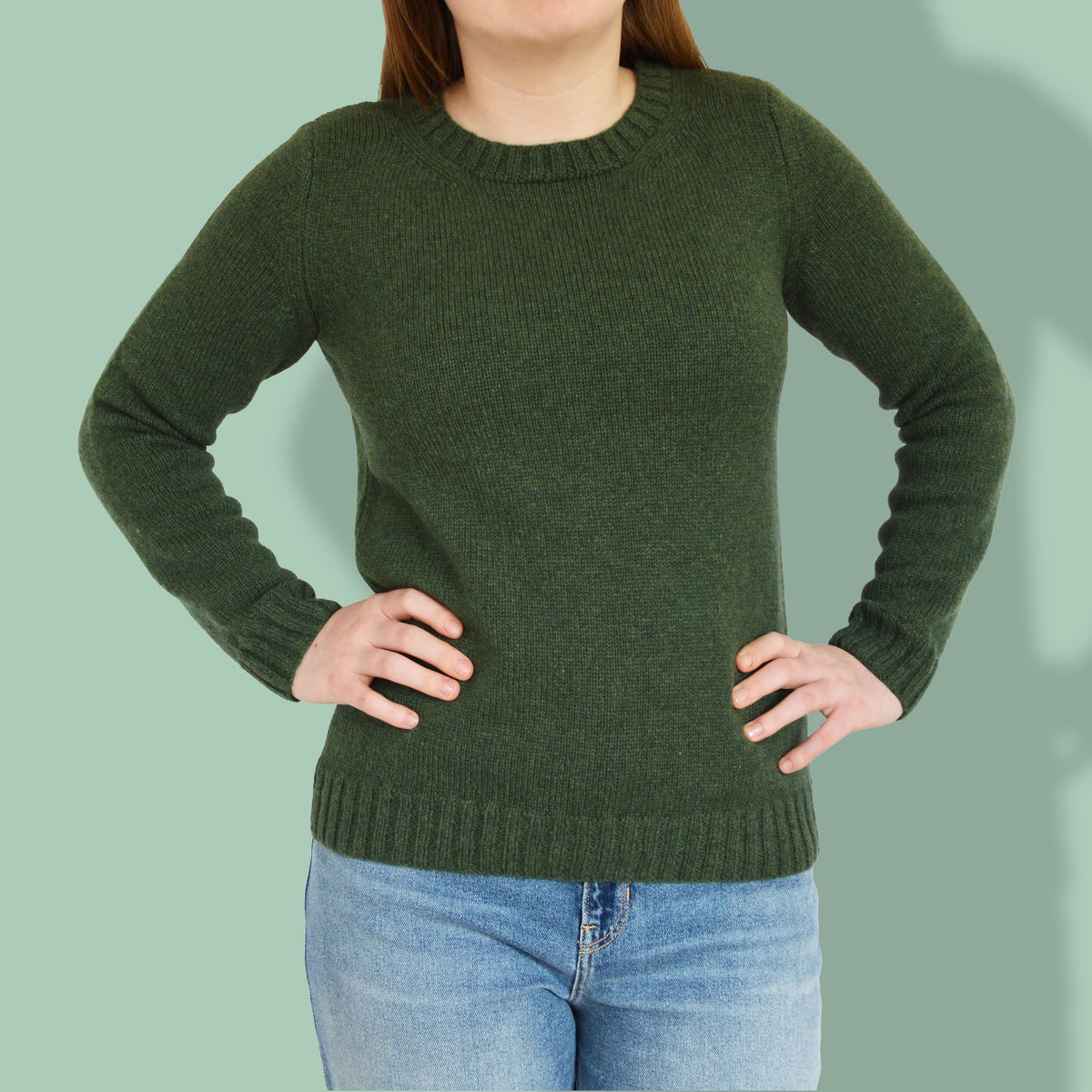 Classic Crew Neck Sweater Knitting Kit – Pro Yarn Studio Ltd